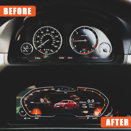 BMW X3 Series F25 Digital Speed Cluster