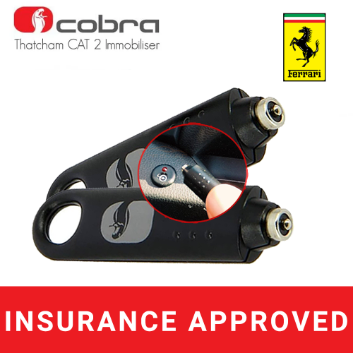 Enhanced Ferrari Security: Cobra Insurance Approved Thatcham Category 2 ...