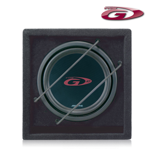 Alpine SBG-1044BR 10" G Series | 500W 10" Bass Reflex Enclosure