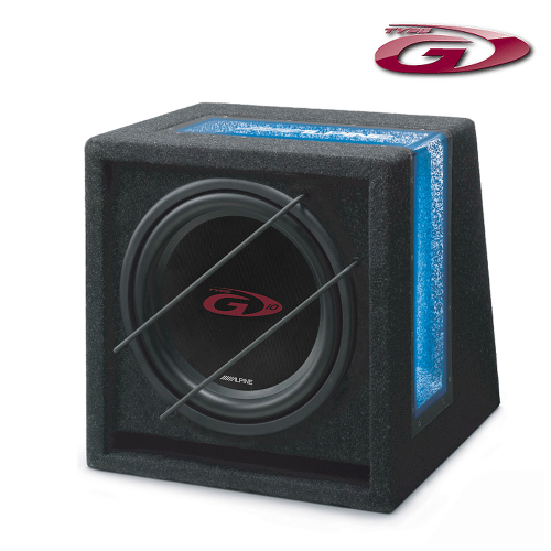 Alpine SBG-1044BR 10" G Series | 500W 10" Bass Reflex Enclosure