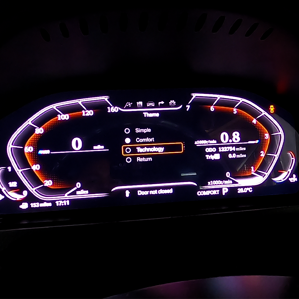 BMW 1 Series F20/F21 Digital Speed Cluster Upgrade