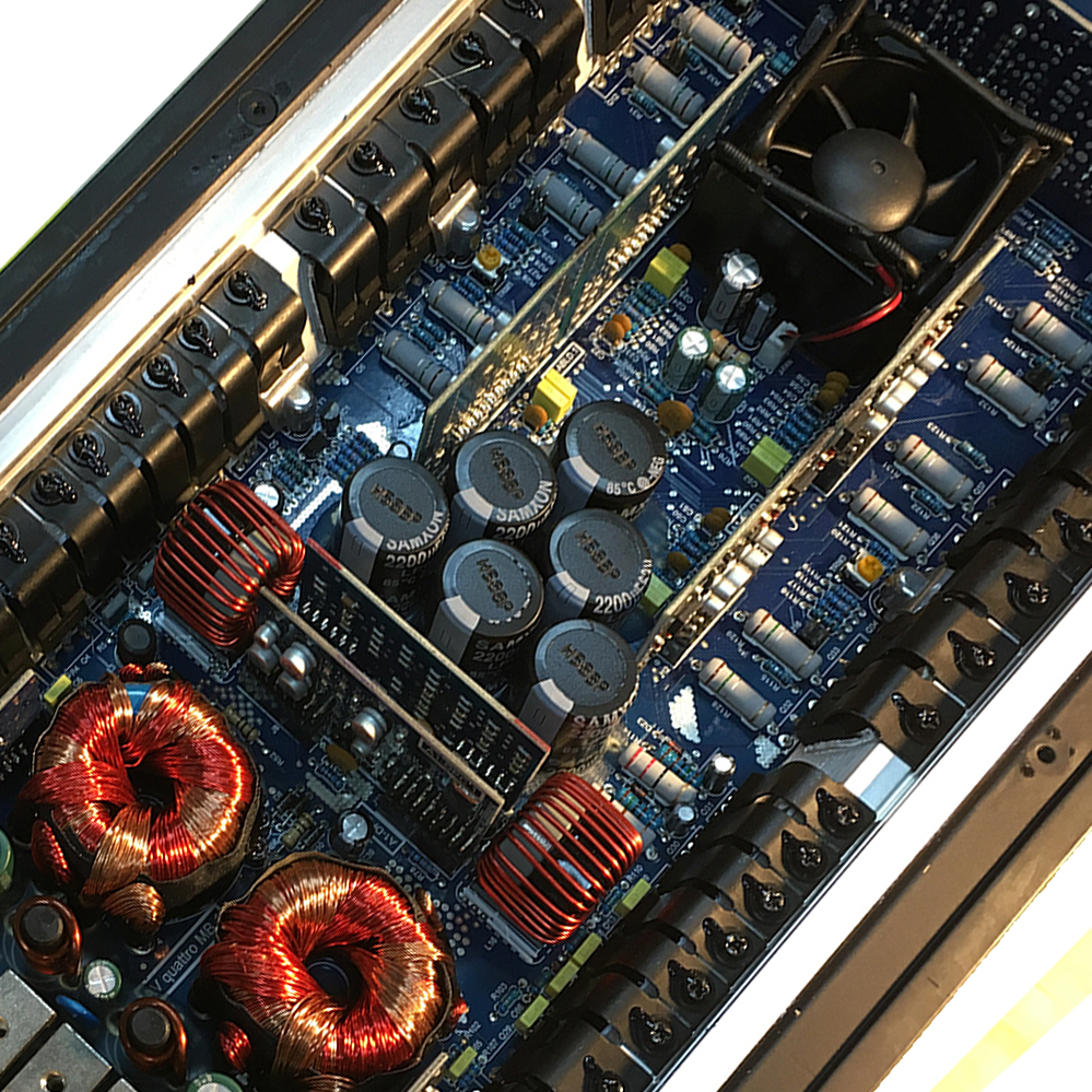 Audison VOCE AV Quattro Four Channel Amplifier 1700W RMS